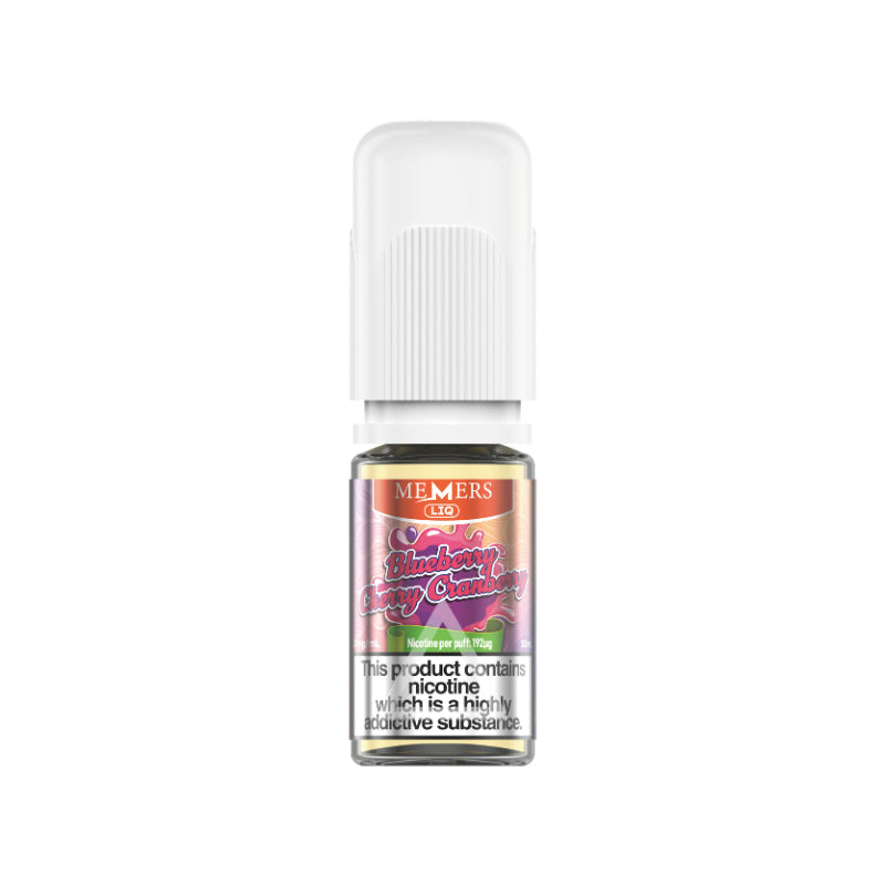 Blueberry Cherry Cranberry By Memers Liq 10ml Salts - Evolution Vaping