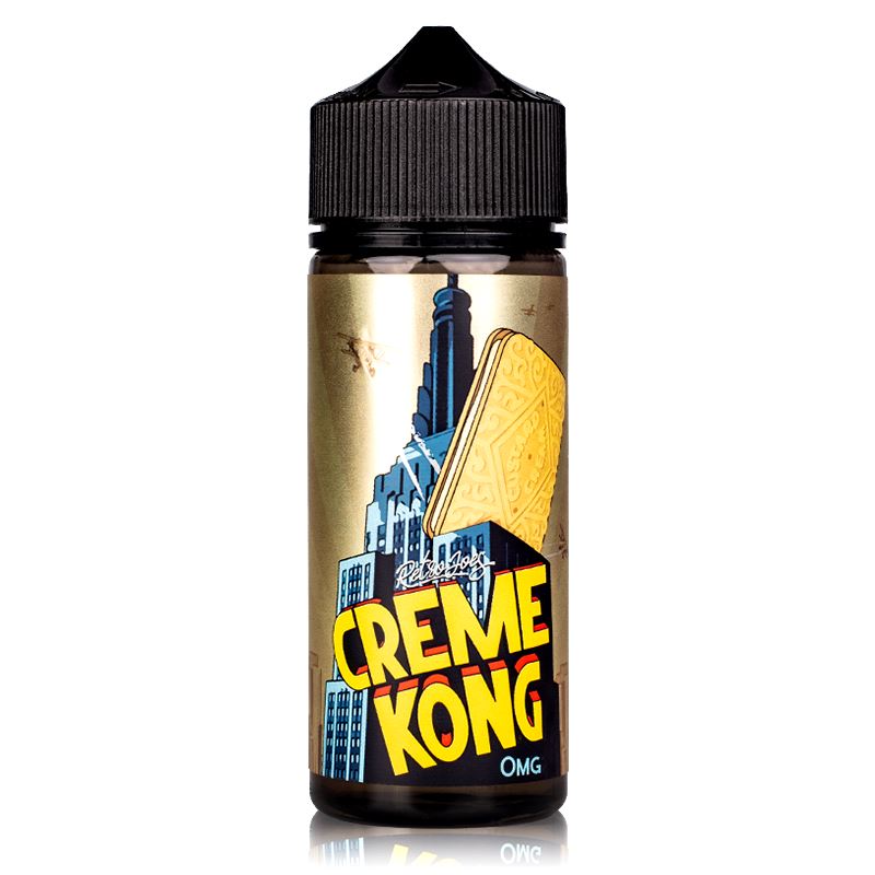 Custard Cream By Creme Kong 100ml Shortfill - Evolution Vaping
