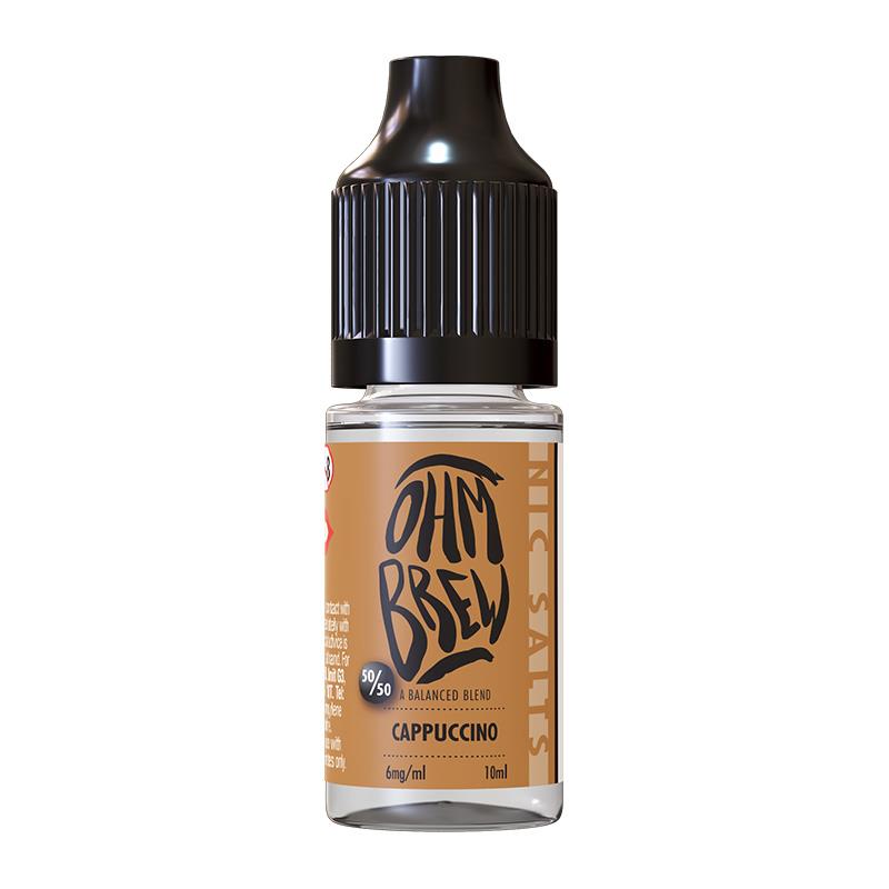 Cappuccino By Ohm Brew Balanced Blends 10ml Salt - Evolution Vaping