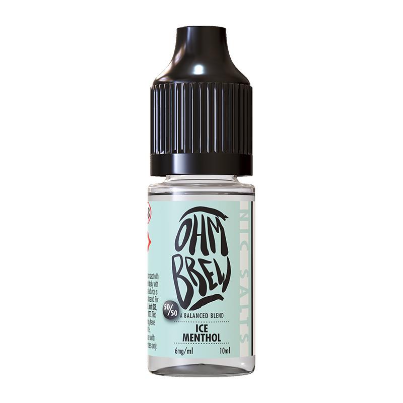 Iced Menthol By Ohm Brew Balanced Blends 10ml Salt - Evolution Vaping