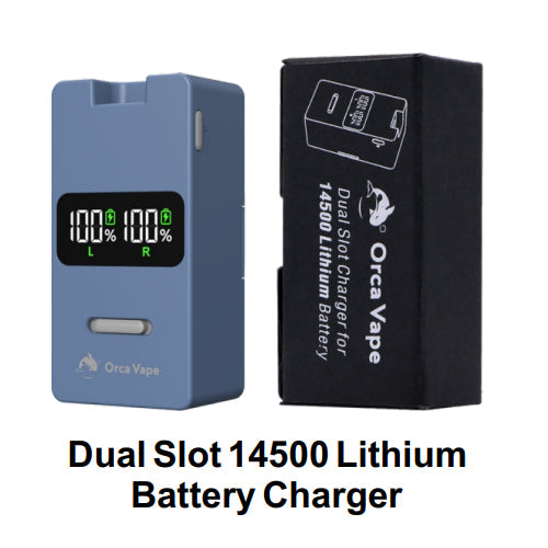 San Dynasty Dual Battery Charger By Orca Vape - Evolution Vaping