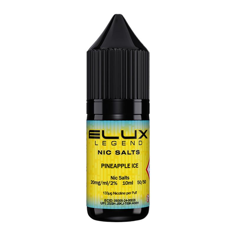 Pineapple Ice By Elux Legend 10ml Salts - Evolution Vaping