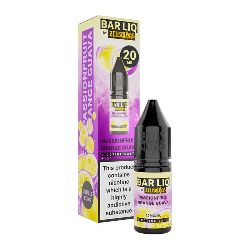 Passionfruit Orange Guava E-Liquid 10ml Barliq by Zeus Juice ...