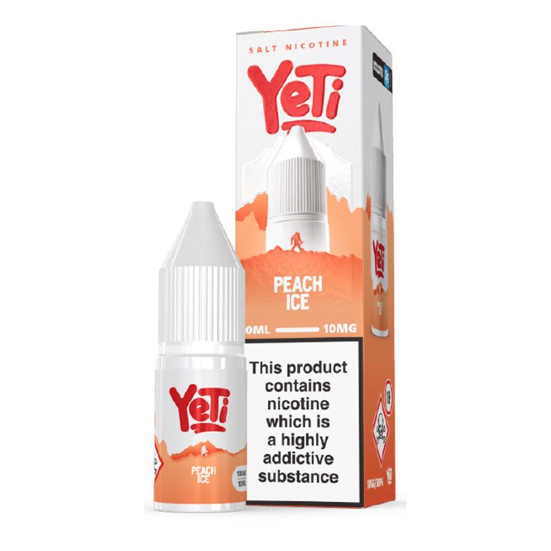 Peach Ice By Yeti Summit 10ml Nic Salt - Evolution Vaping