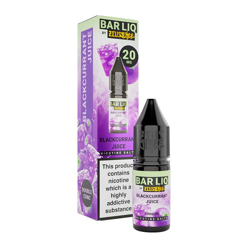 Blackcurrant E-Liquid 10ml Barliq by Zeus Juice - Evolution Vaping