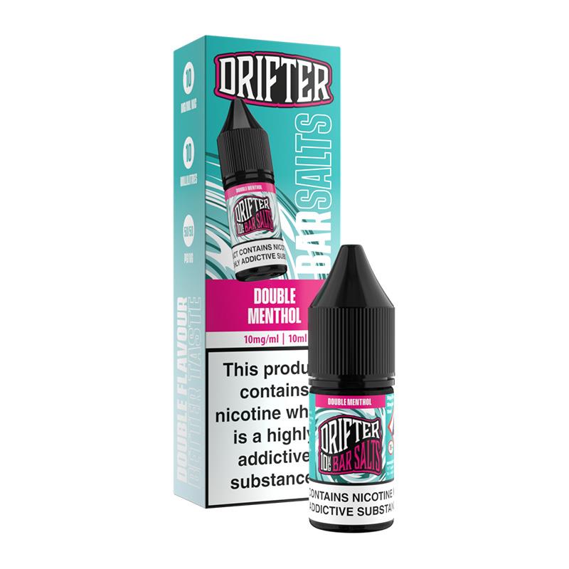 Double Menthol By Drifter Bar Salts 10ml - Evolution Vaping