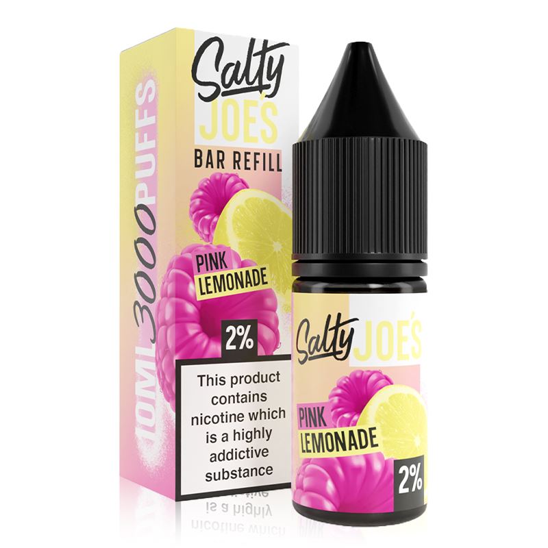 Pink Lemonade By Salty Joes Bar Refill 10ml Nic salt (OOD) - Evolution ...